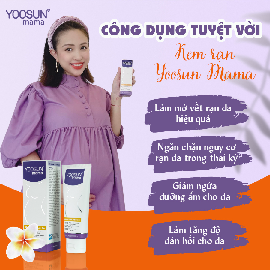 YOOSUN MAMA - Tạm biệt những vết rạn da sau sinh với kem trị rạn Yoosun mama Chuyên trang review ...